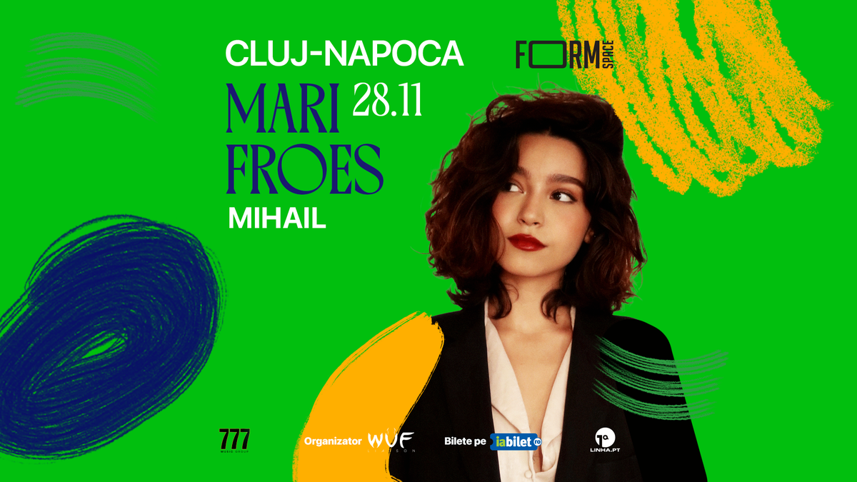 Bilete Cluj-Napoca: Mari Froes @ Form Space - 28 nov, ora 21:00 - FORM ...