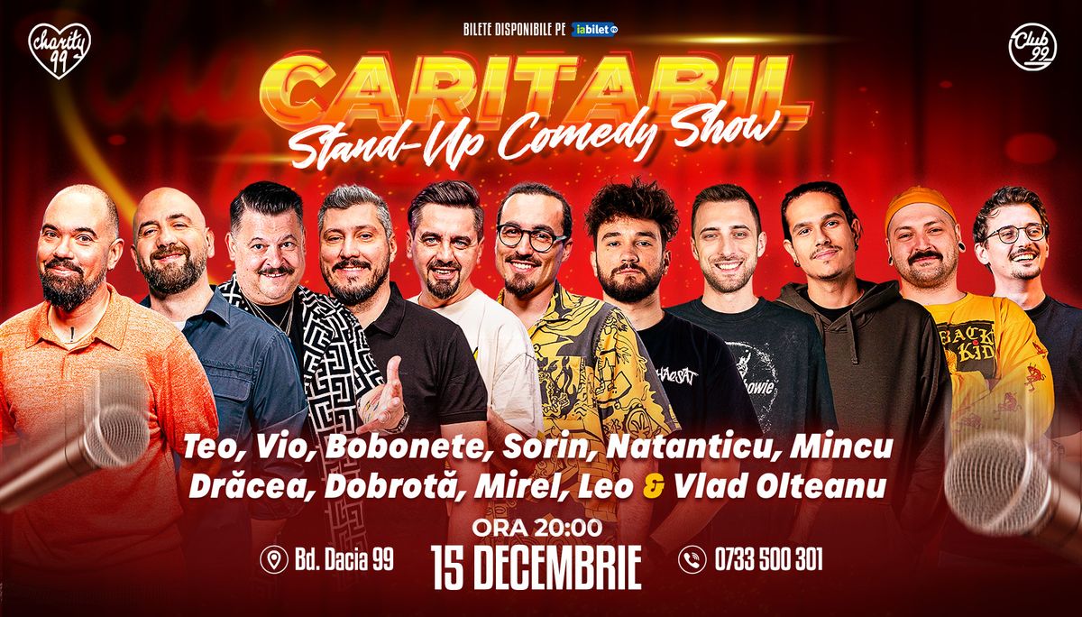 Bilete Stand-up Comedy cu Teo, Vio, Mihai Bobonete, Sorin Pârcălab ...