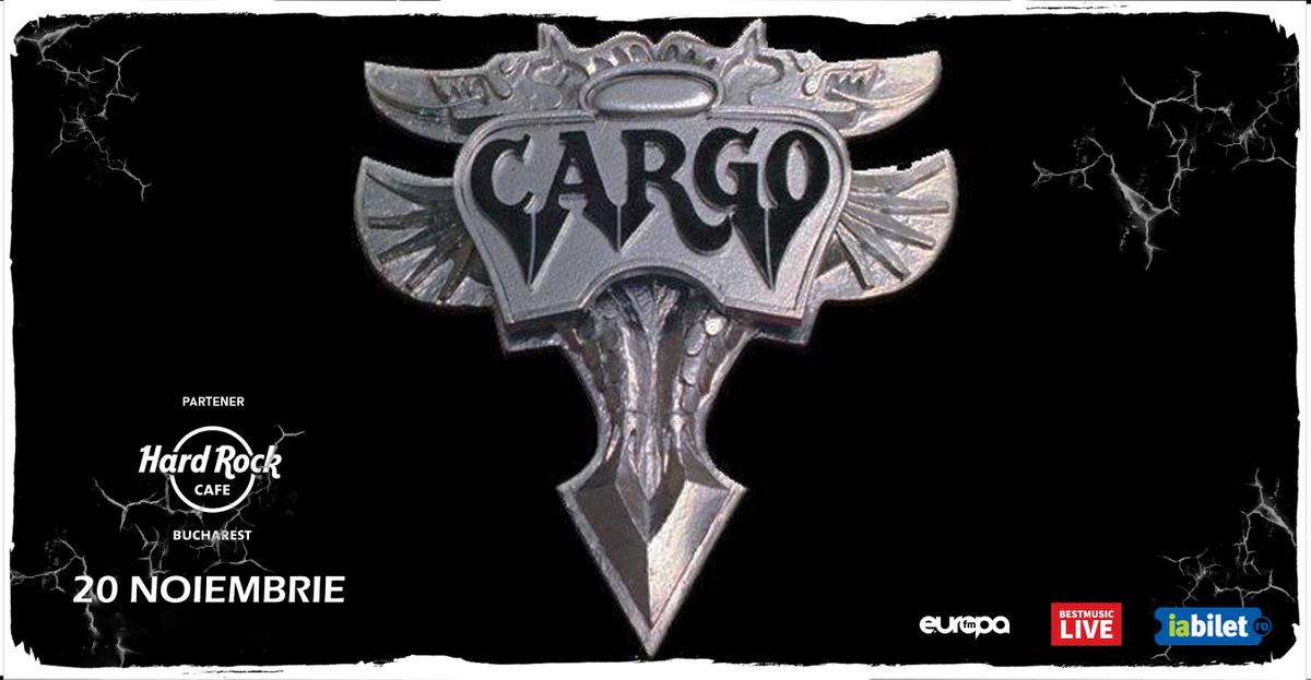 Bilete Concert Cargo la Hard Rock Cafe - 20 nov '25, ora 21:00 - Hard Rock Cafe - iaBilet.ro