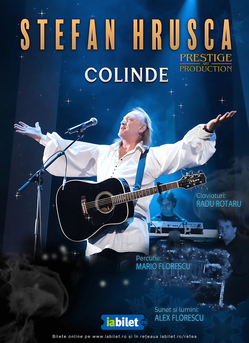 Bilete Oradea: Stefan Hrusca - Colinde - 17 dec '25, ora 20:00 - Casa ...