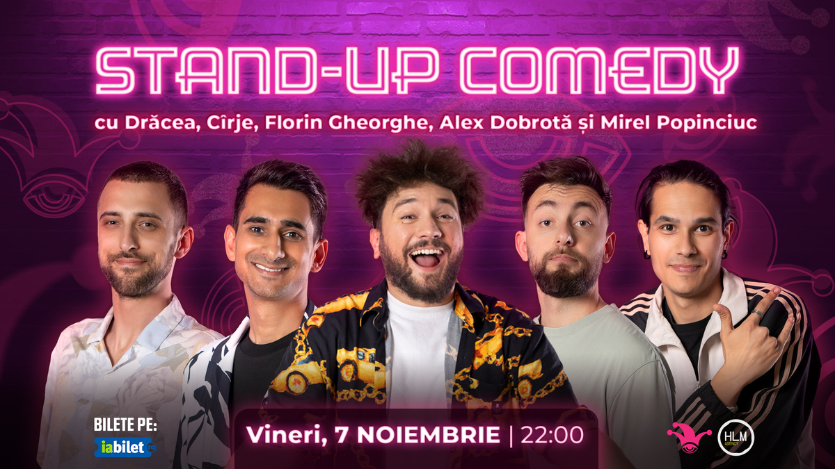 Bilete The Fool: Stand-up comedy cu Drăcea, Cîrje, Florin Gheorghe ...