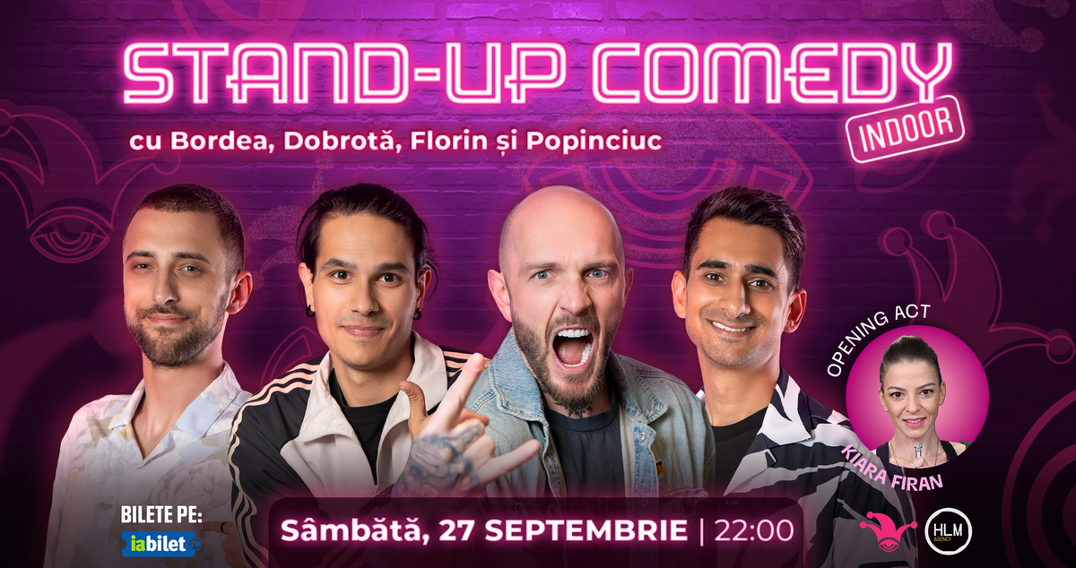 Bilete The Fool: Stand-up Comedy cu Bordea, Popinciuc, Florin și ...