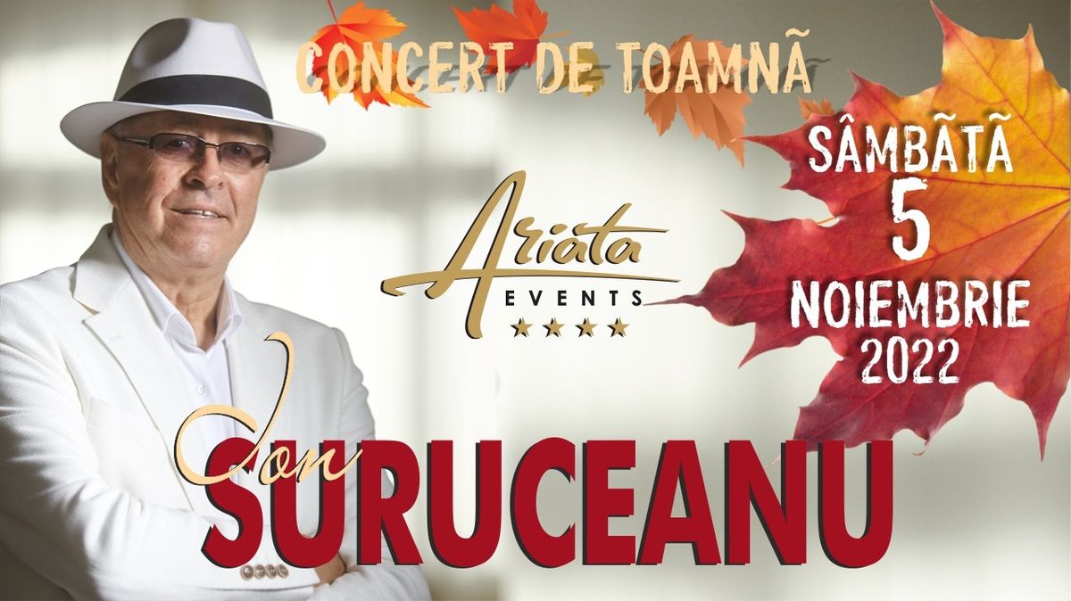 Bilete Suceava: Concert de toamna - "ce seara minunata" sustinut de ...