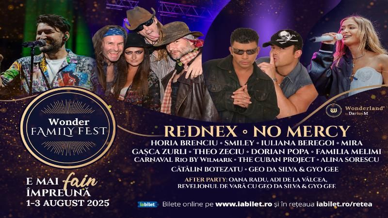 Bilete Cluj-Napoca: Wonder Family Fest, 2nd edition - 1-3 aug '25 ...