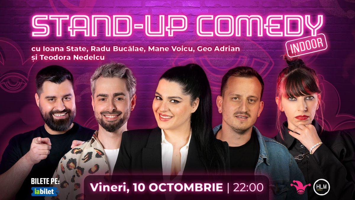 Bilete The Fool: Stand-up comedy cu Radu Bucălae, Ioana State, Mane ...