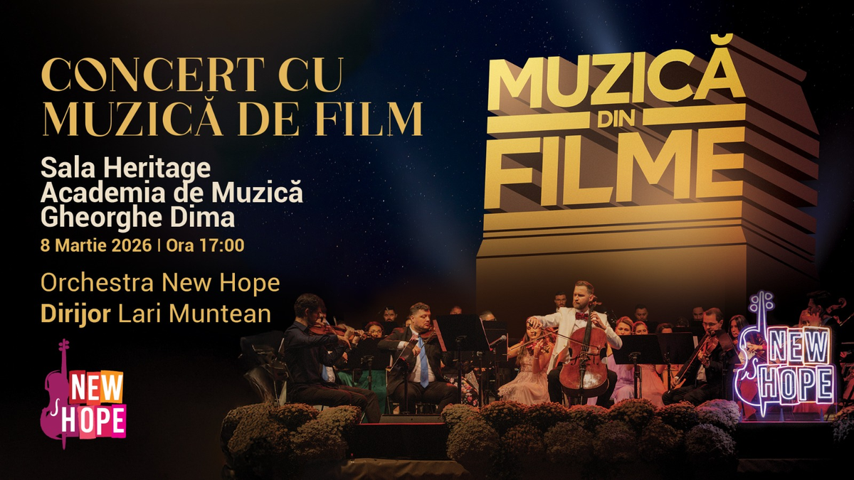 Bilete Cluj-Napoca: Muzica de film - 8 mar, ora 17:00 - Academia ...