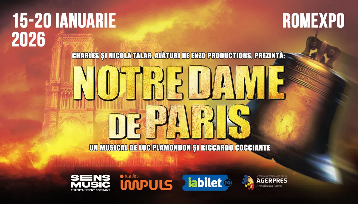 Bilete Notre-Dame de Paris - The Original Musical - 19 ian - Bucuresti ...