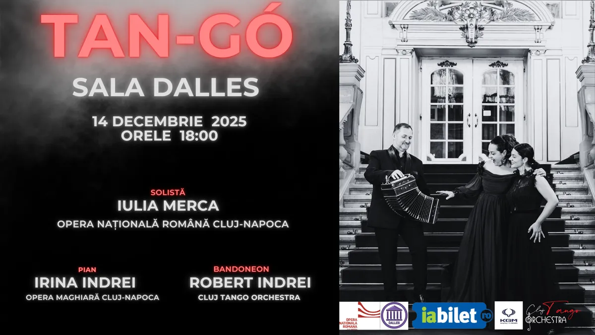 Bilete TAN-GÓ - Special guest: Iulia Merca - 14 dec '25, ora 18:00 ...