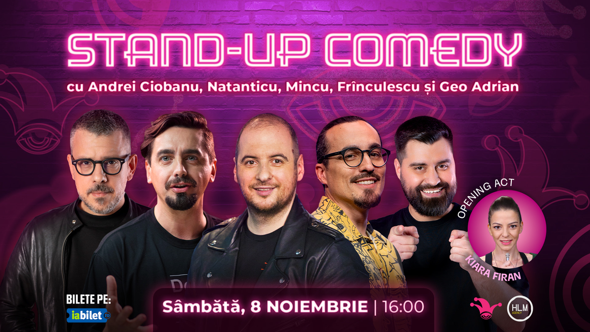 Bilete The Fool: Stand-up comedy cu Natanticu, Andrei Ciobanu, Mincu ...