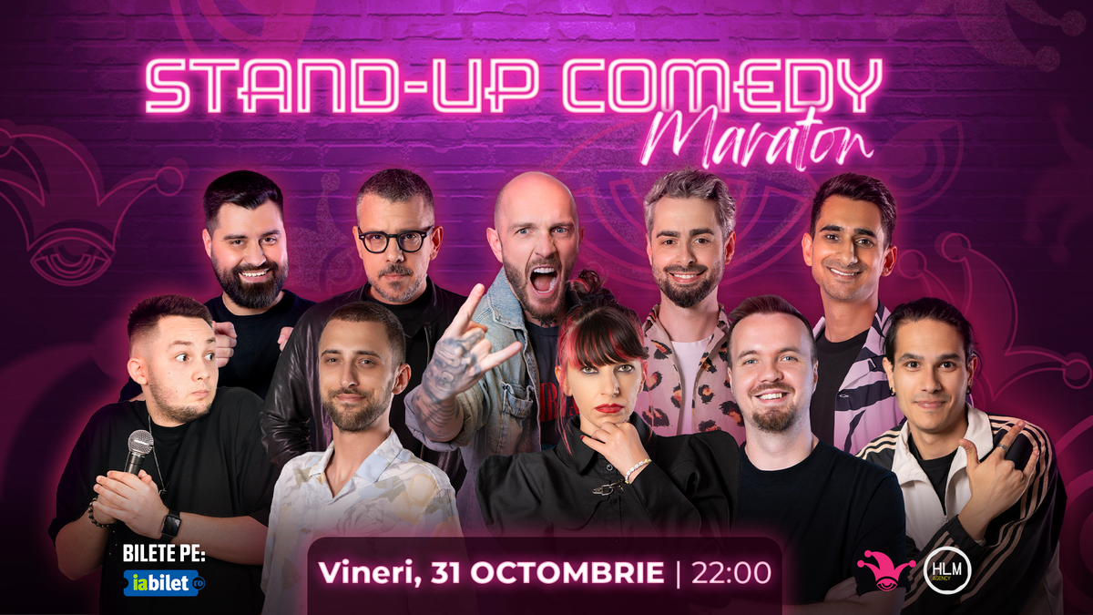 Bilete The Fool: Stand-up Comedy Maraton cu Bordea, Frînculescu ...