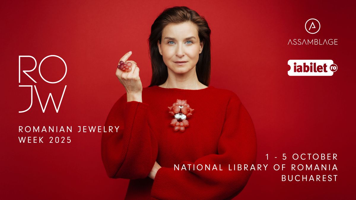 Bilete Romanian Jewelry Week 2025 - 4-5 oct '25 - Biblioteca Nationala ...
