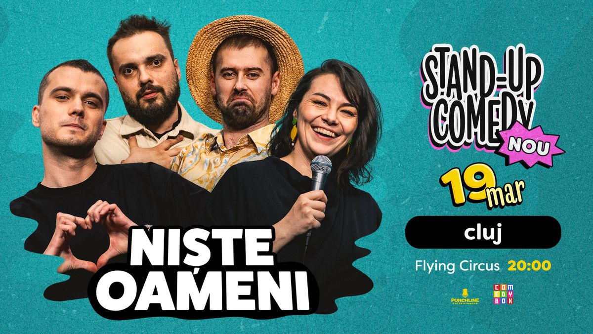 Bilete Cluj-Napoca: Stand-up Comedy cu Mirică, Luiza, Mitran și Virgil ...