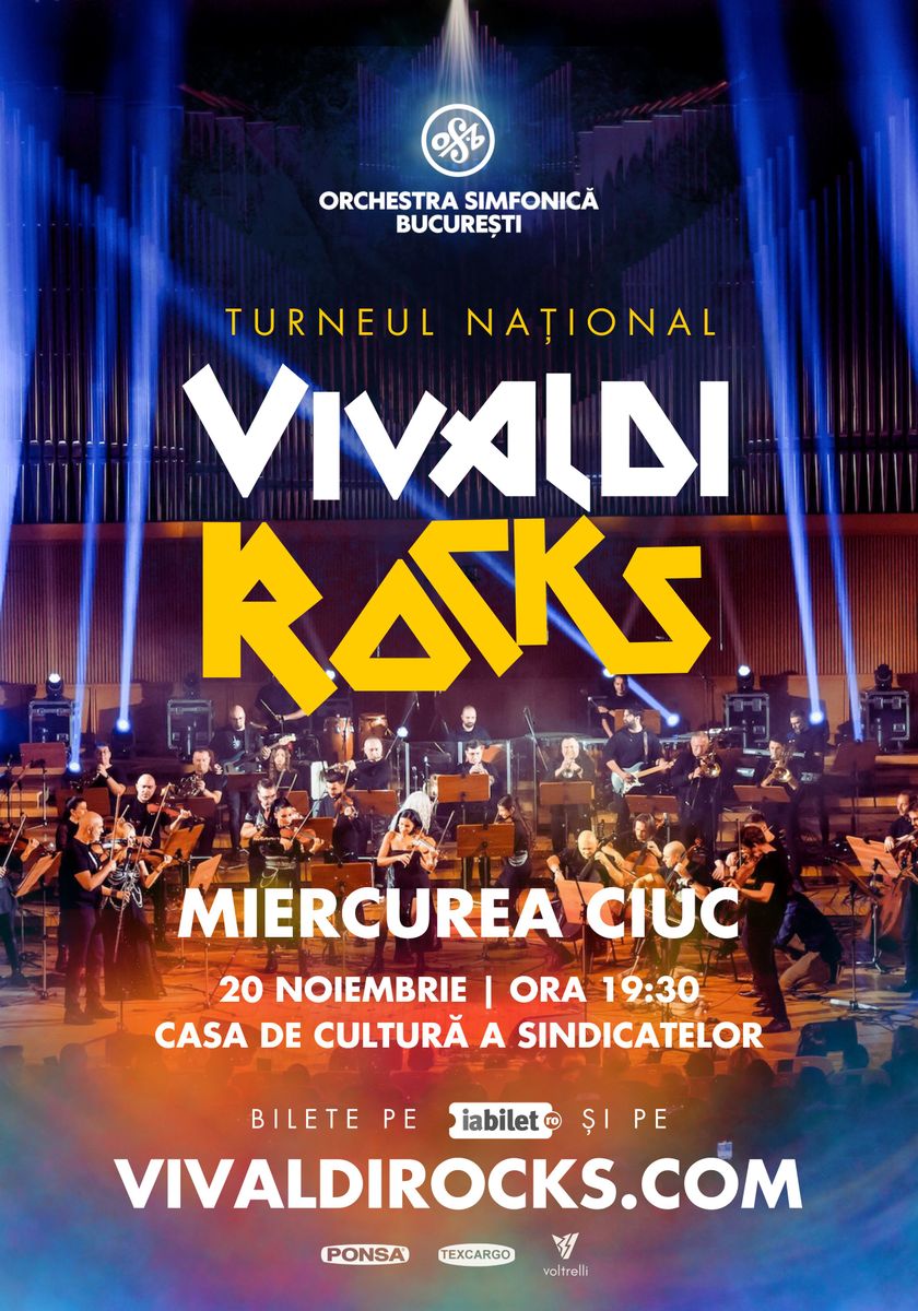 Bilete Miercurea Ciuc: Vivaldi Rocks - Orchestra Simfonică București ...