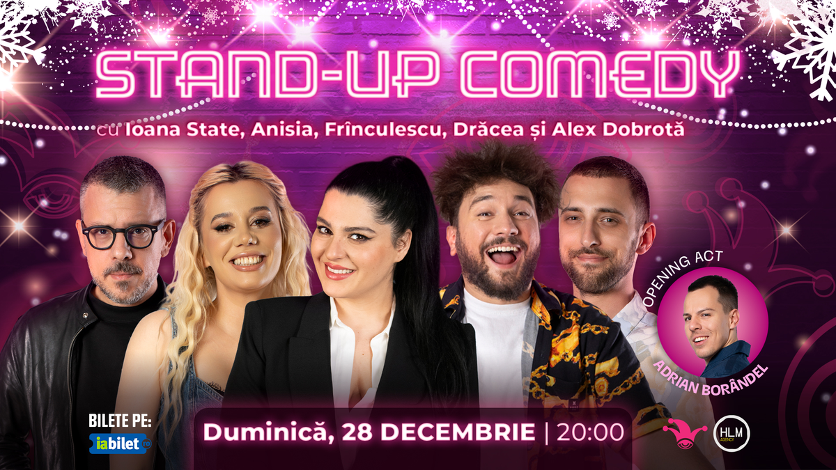 Bilete The Fool: Stand-up comedy cu Ioana State, Anisia, Frînculescu ...