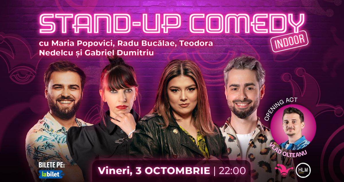 Bilete The Fool: Stand-up comedy cu Maria Popovici, Radu Bucălae ...